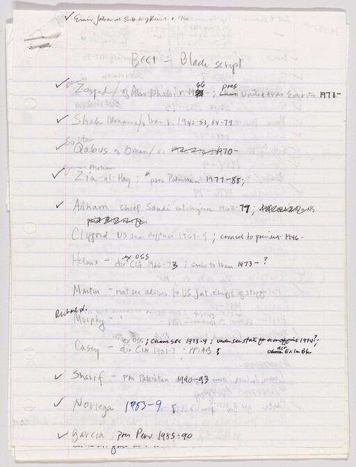 Mark Lombardi | BCCI, ICIC & FAB | Whitney Museum of American Art