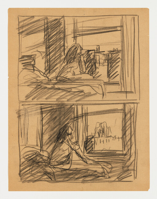 Edward Hopper | Study for Morning Sun | Whitney Museum of American Art