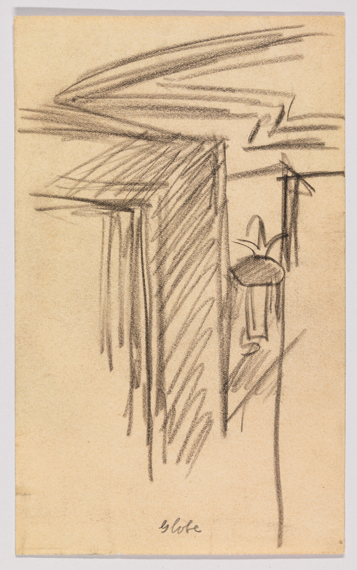 Edward Hopper | Study for New York Movie (Globe theatre) | Whitney ...