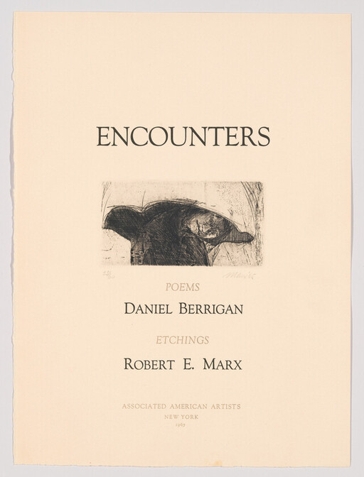 Robert Ernest Marx | Encounters | Whitney Museum of American Art
