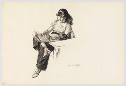Edward Hopper | (Jo Hopper Reading) | Whitney Museum of American Art