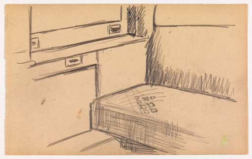 Edward Hopper | Study for Compartment C, Car 293 | Whitney Museum of ...