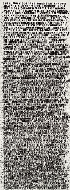 Glenn Ligon: AMERICA | Whitney Museum of American Art
