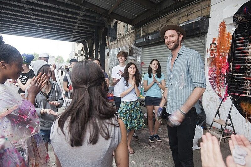 Transforming trash: making a mural with Artist Dan Colen | Whitney ...