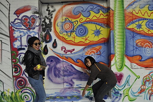 Collaborative Mural Project with artist Kenny Scharf | Whitney Museum ...