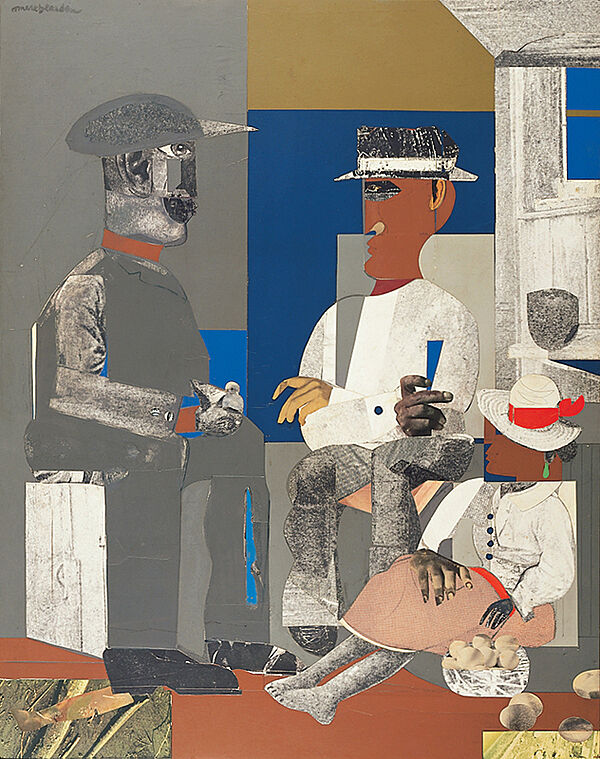 Romare Bearden, Eastern Barn, 1968 Make a memory collage. | Whitney ...