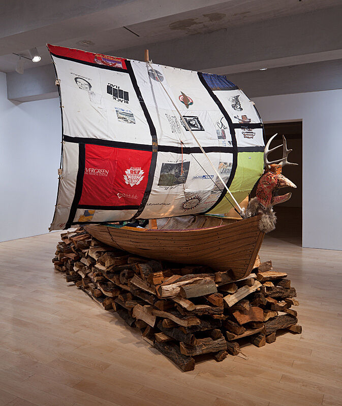 On View: Matthew Day Jackson, Sepulcher (Viking Burial Ship) | Whitney ...