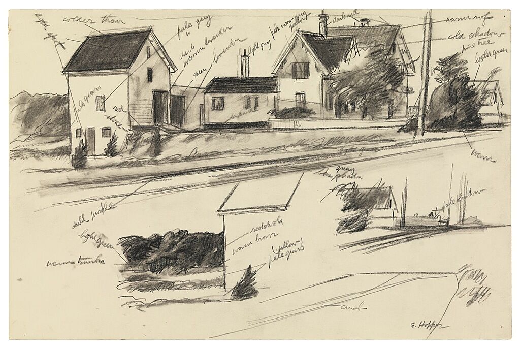 Hopper Drawing | Whitney Museum of American Art