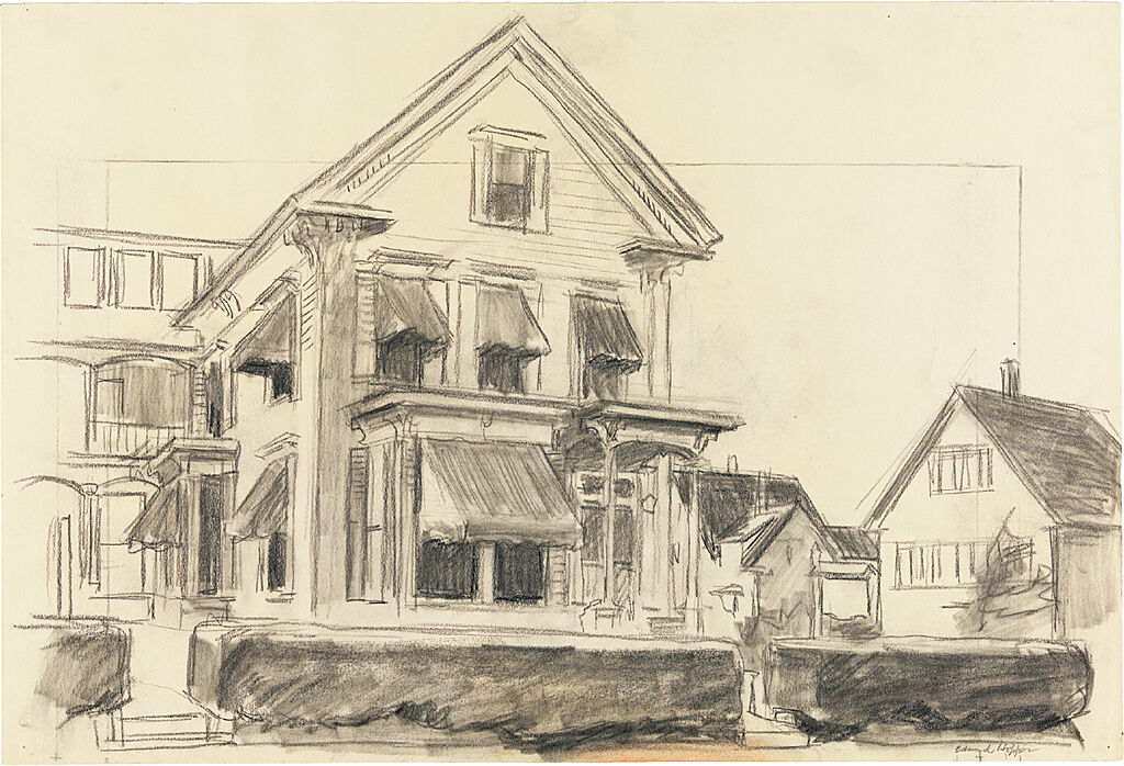 Hopper Drawing | Whitney Museum of American Art