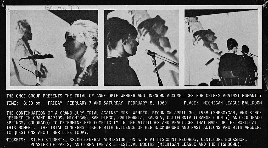 Robert Ashley and Alex Waterman: The Trial of Anne Opie Wehrer and ...