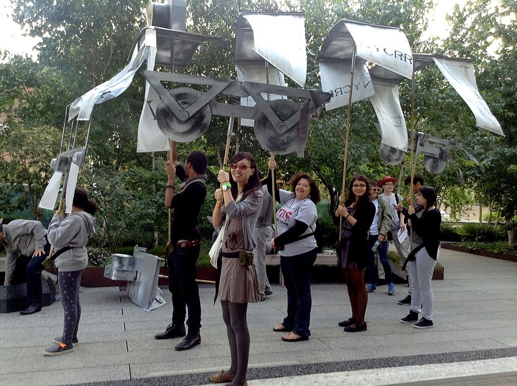 Procession on the High Line | Whitney Museum of American Art