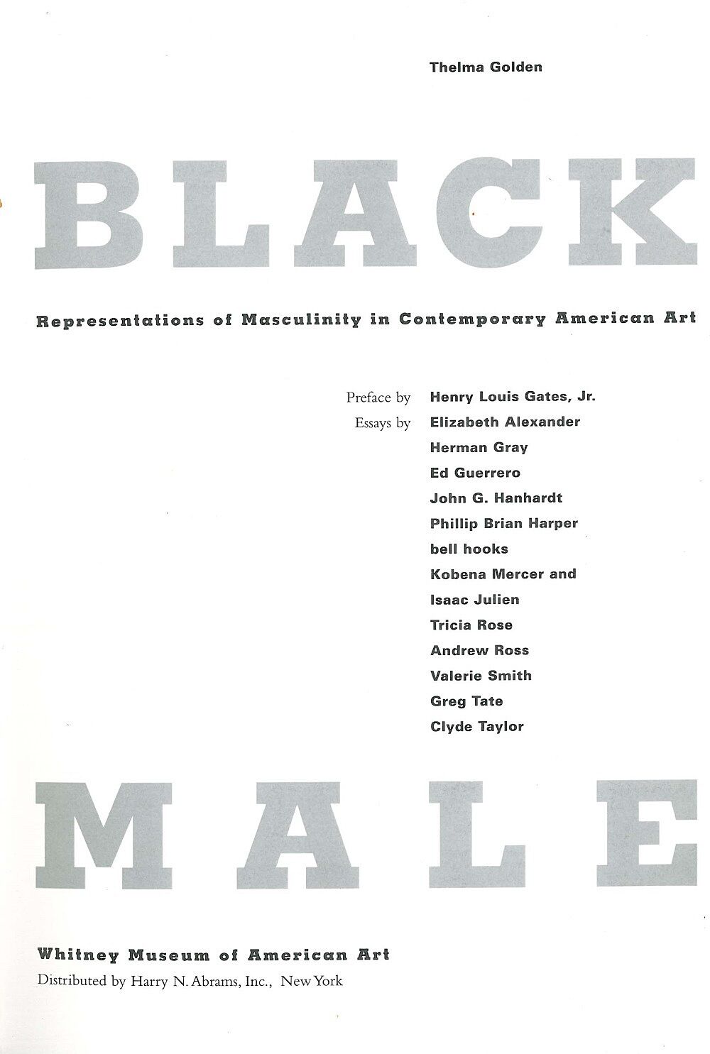 Looking Back At Black Male | Whitney Museum of American Art