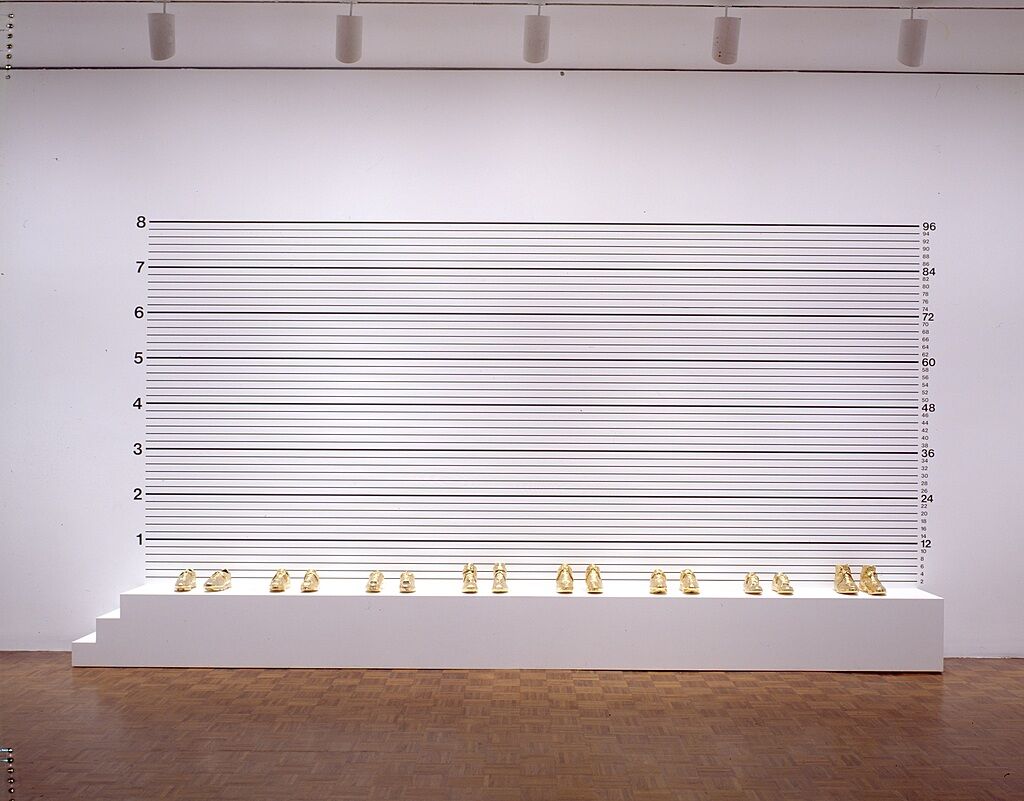 Gary Simmons, Lineup, 1993 | Whitney Museum of American Art