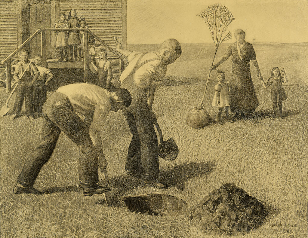 Grant Wood: American Gothic and Other Fables | Whitney Museum of ...