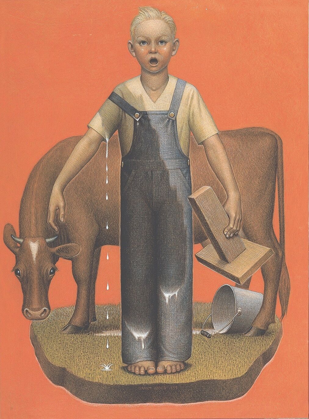 Grant Wood: American Gothic and Other Fables | Whitney Museum of ...