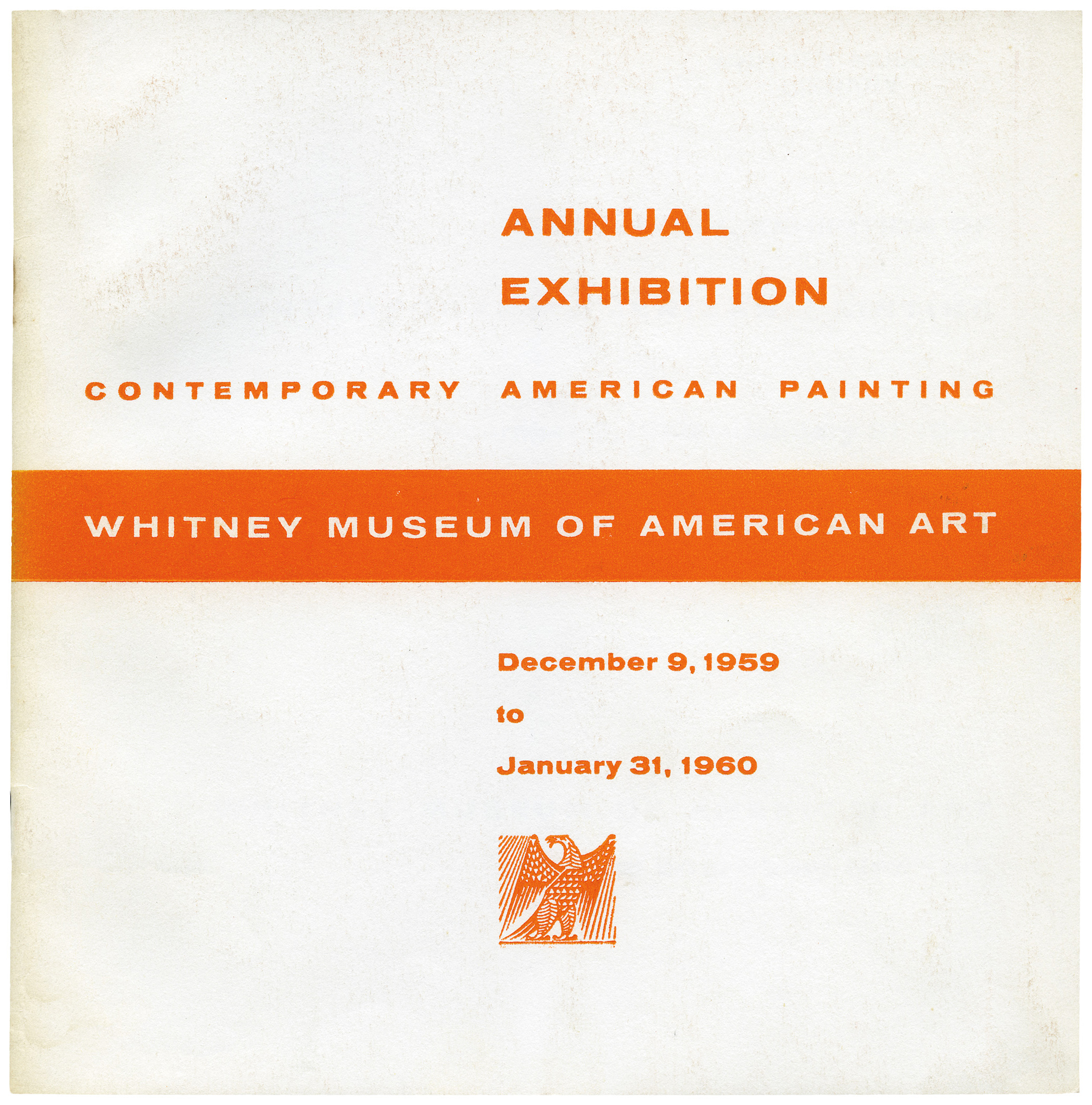 1959 Annual Exhibition of Contemporary American Painting | Whitney ...