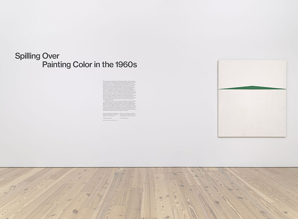 Spilling Over: Painting Color in the 1960s | Whitney Museum of American Art