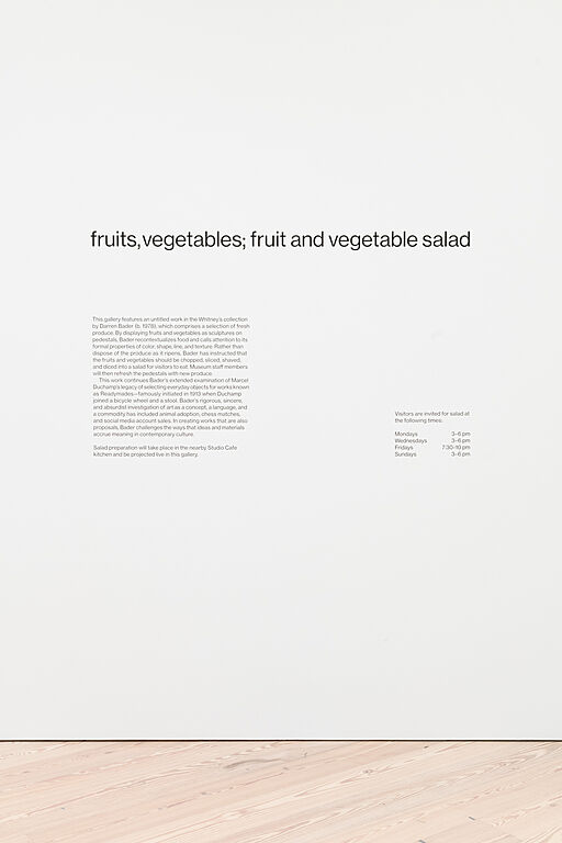 fruits, vegetables; fruit and vegetable salad | Whitney Museum of ...